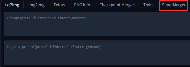 Super Mergerの導入方法！Stable Diffusion Web UIの拡張機能を簡単に追加する方法を解説